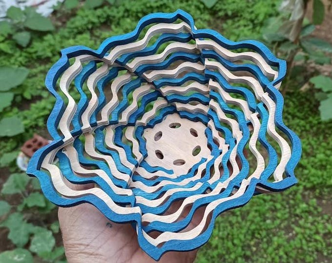 Wood Bowl Laser Cut File SVG, PDF . Digital Download Template to DIY ...