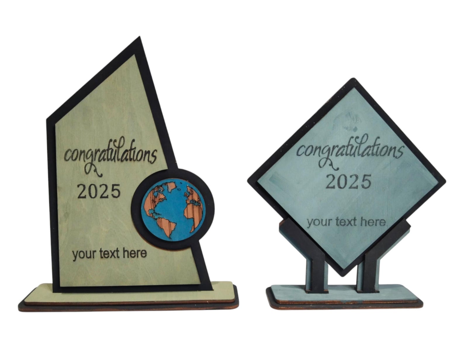 2 Award Trophy SVG Designs Laser Cut Files for Glowforge, Cricut, CNC ...
