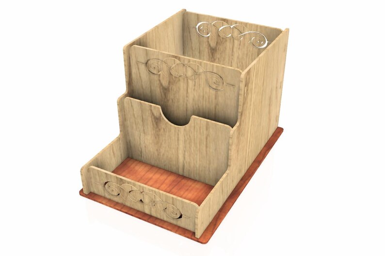 DIY Drawer Organizer SVG - Laser Cut File for Crafting & Storage ...