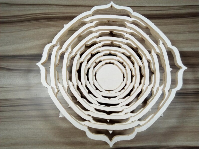 Bowl Laser Cut Vector File DXF, Basket Vector, Dish for Fruit Vector ...