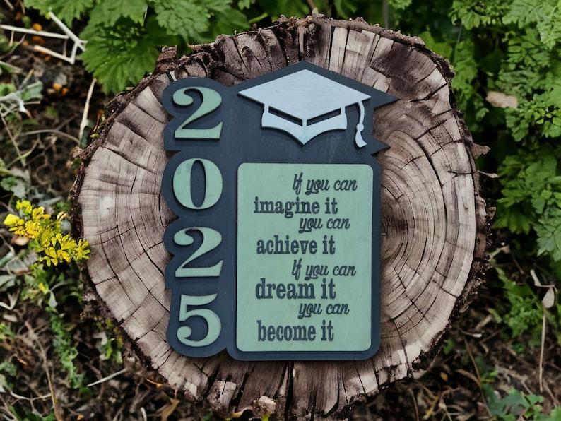 Graduation Photo Frame Laser Cut File: SVG DXF Glowforge Ready (digital ...