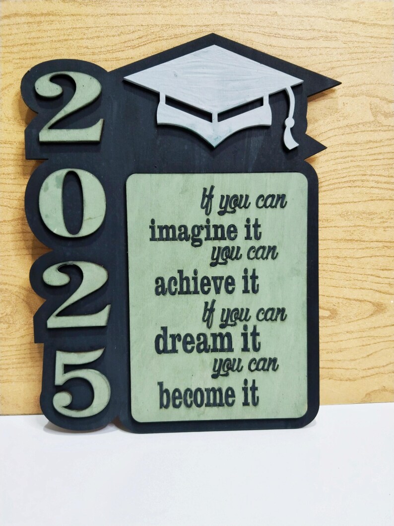 Graduation Photo Frame Laser Cut File: SVG DXF Glowforge Ready (digital ...