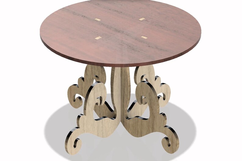 Laser Cut Cake Stand SVG Files: Decorative Wood Vector (digital ...