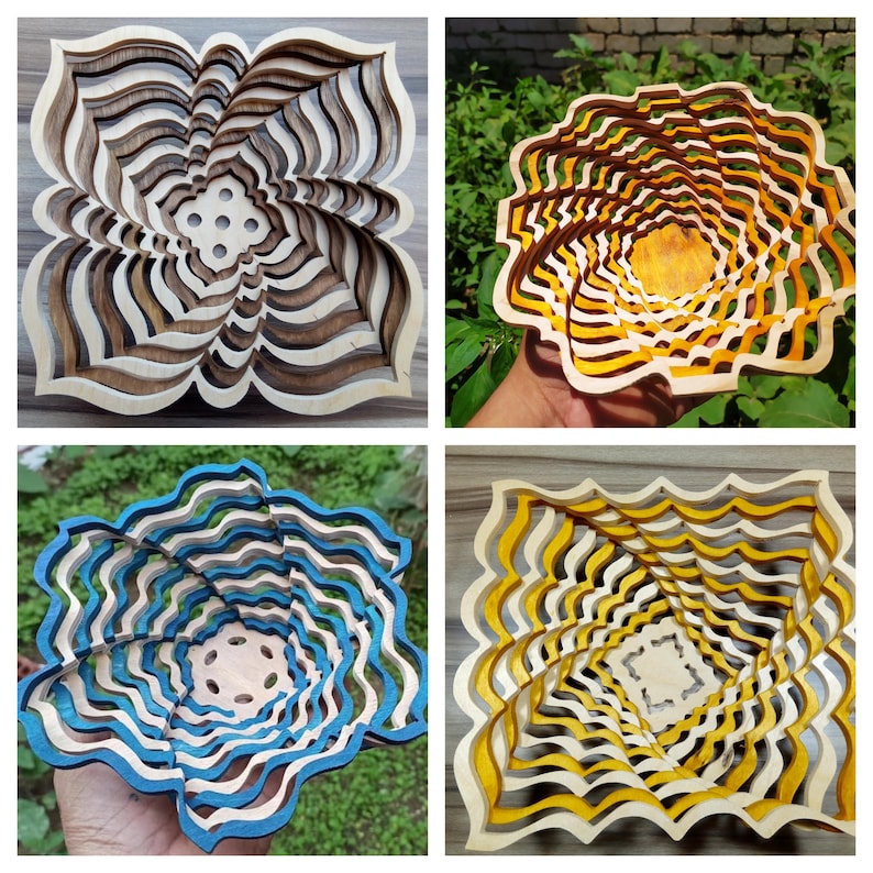 11 Bowl Patterns for Bowl Laser Cutting and Bowl Scroll Saw Cutting ...