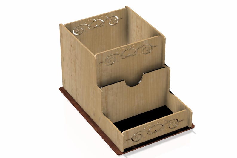 DIY Drawer Organizer SVG - Laser Cut File for Crafting & Storage ...