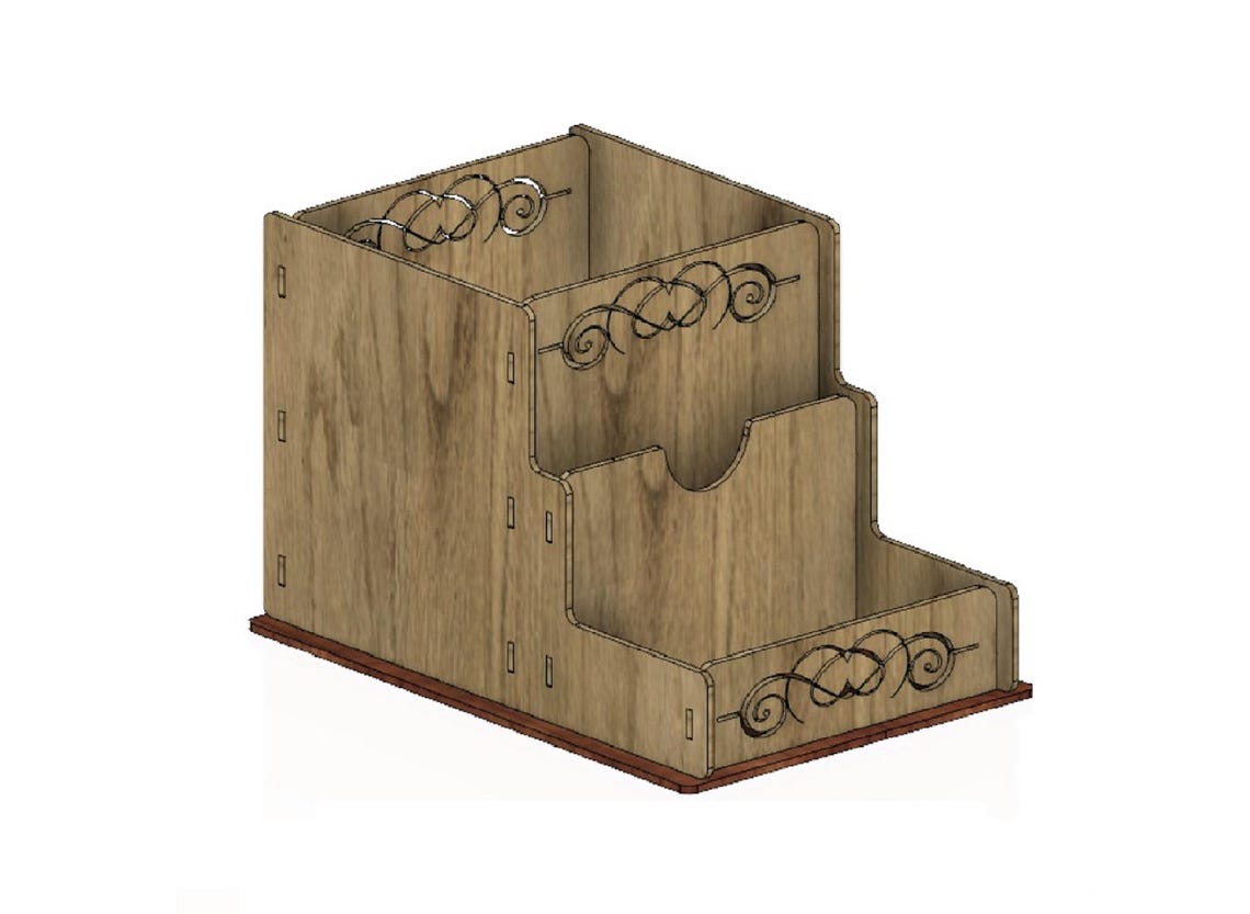 DIY Drawer Organizer SVG - Laser Cut File for Crafting & Storage ...