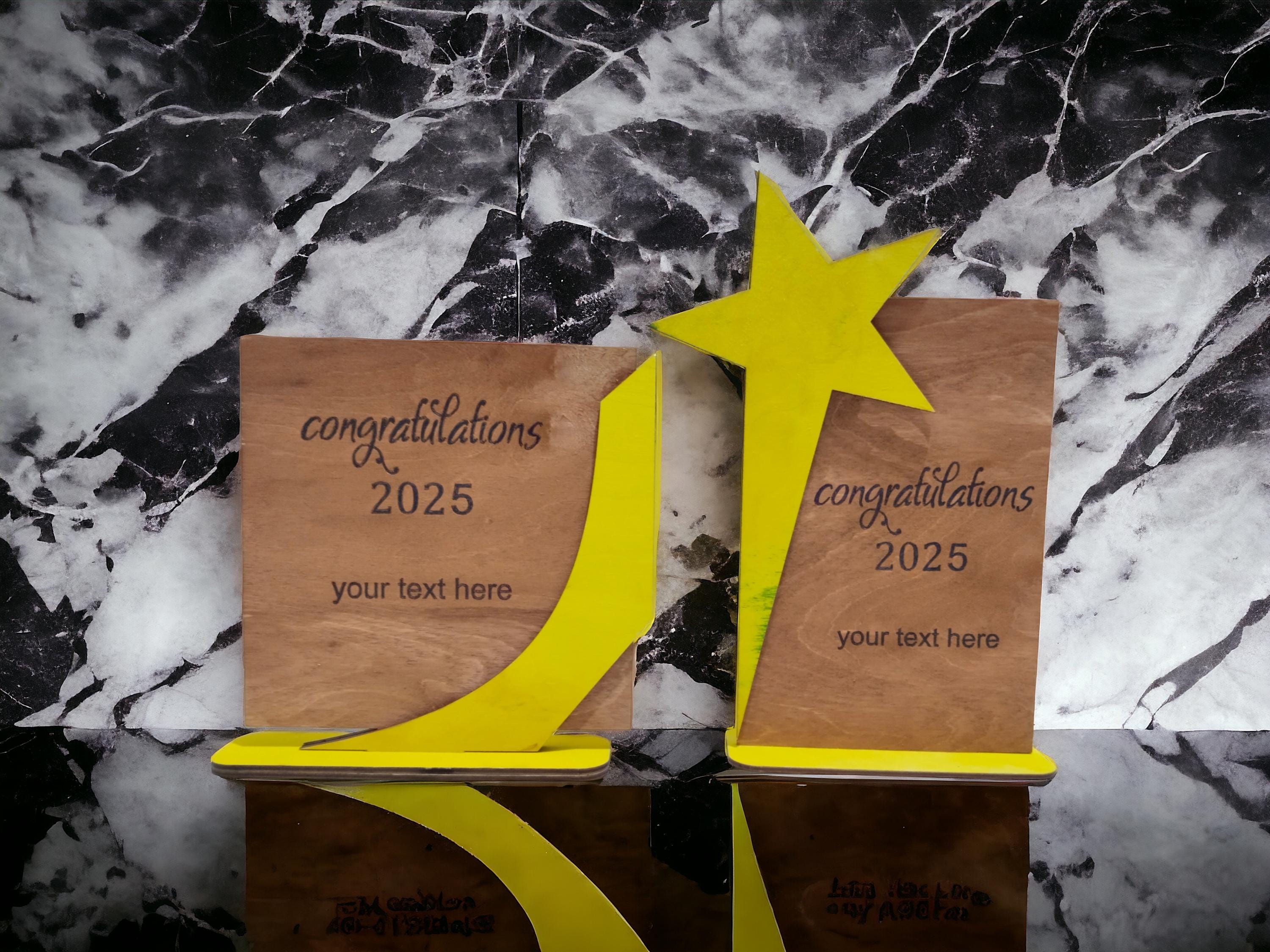 2 Different Designs Award Trophy Laser Cut Files Pack | Award Trophy ...