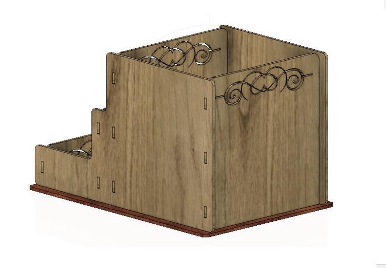 DIY Drawer Organizer SVG - Laser Cut File for Crafting & Storage ...