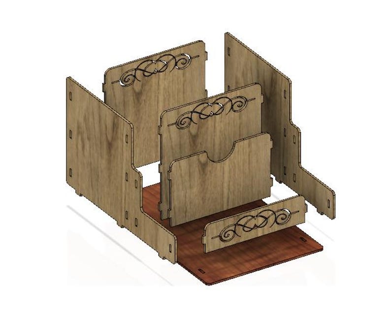 DIY Drawer Organizer SVG - Laser Cut File for Crafting & Storage ...