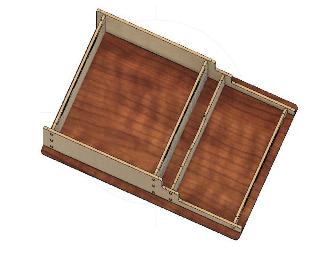 DIY Drawer Organizer SVG - Laser Cut File for Crafting & Storage ...