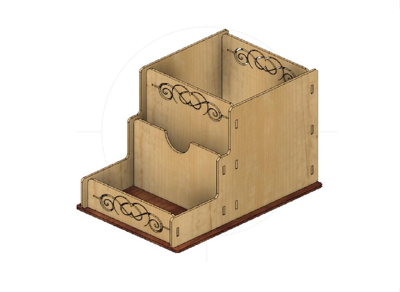 DIY Drawer Organizer SVG - Laser Cut File for Crafting & Storage ...