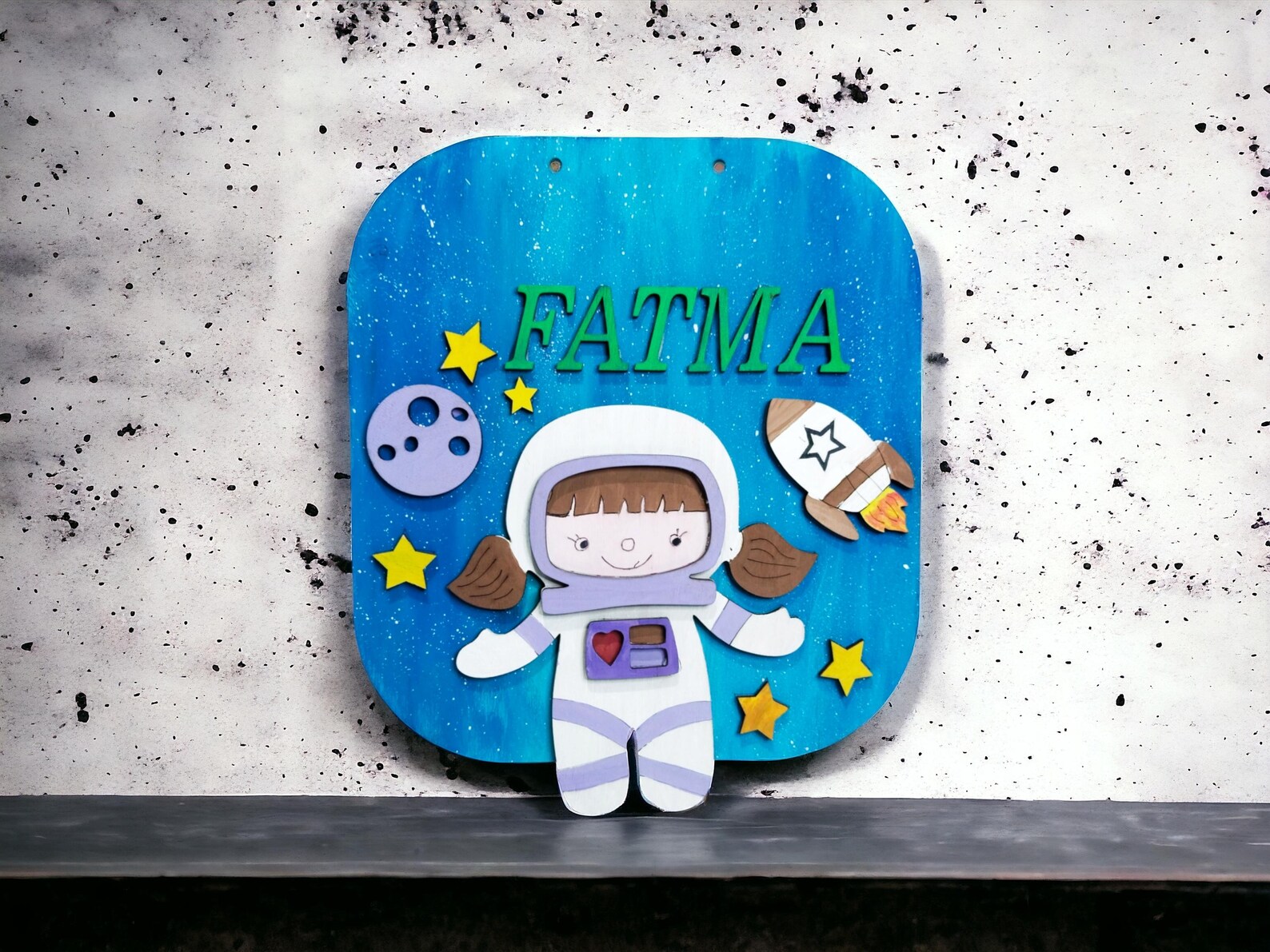 Girl Room Sign Laser Cut File Girl Personalized Baby Sign Custom ...