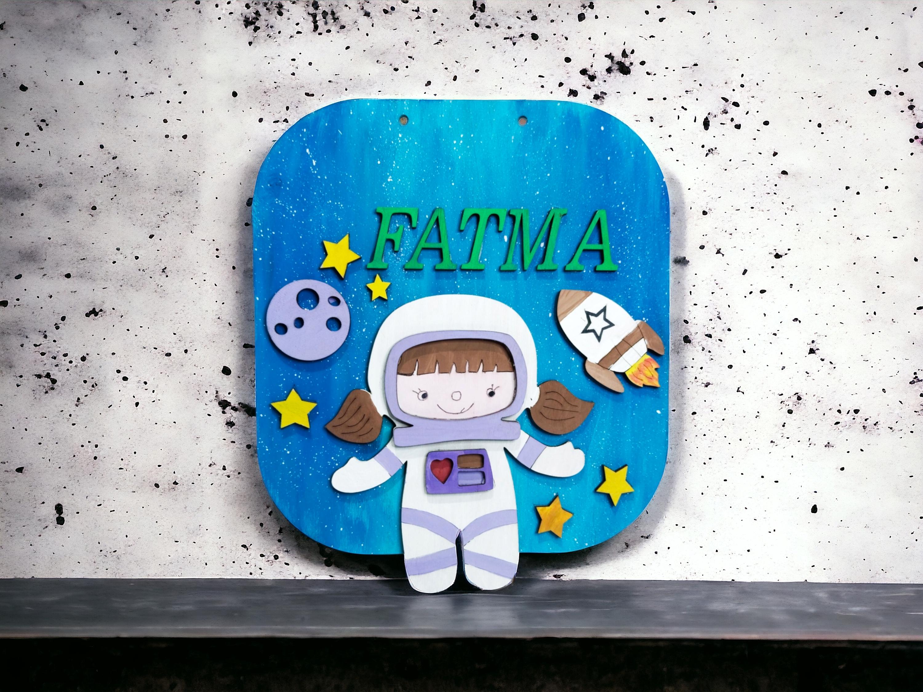 Girl Room Sign Laser Cut File Girl Personalized Baby Sign Custom ...