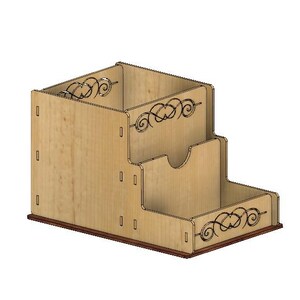 DIY Drawer Organizer SVG - Laser Cut File for Crafting & Storage ...