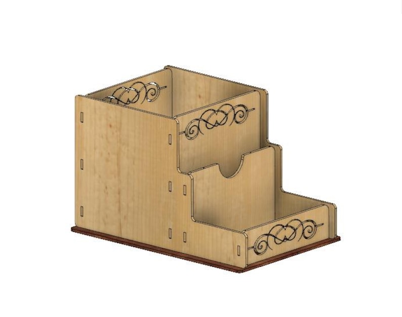 Laser Cut Drawer Organizer SVG: Craft & Desk Storage (digital Download ...