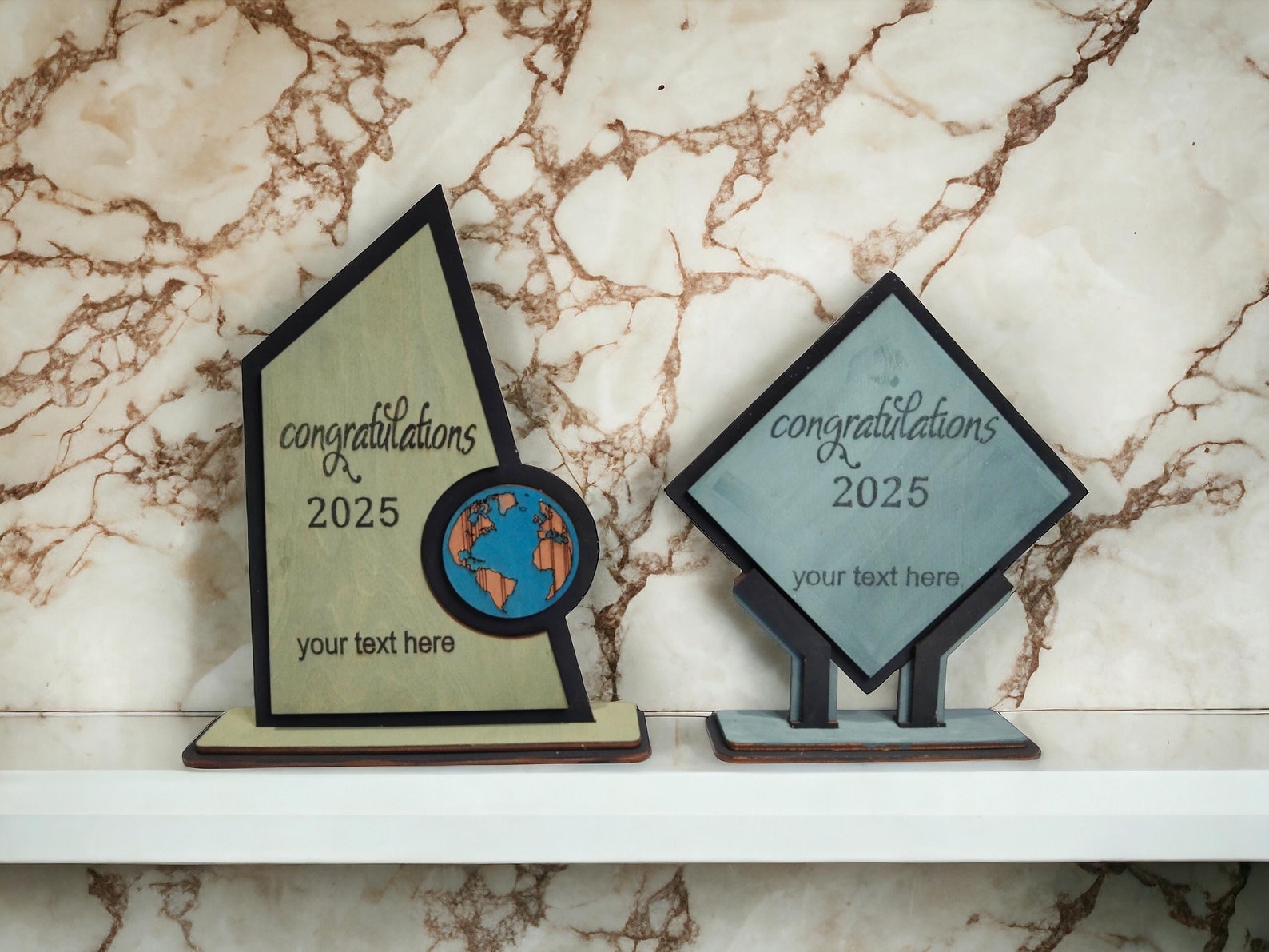 2 Award Trophy SVG Designs - Laser Cut Files for Glowforge, Cricut, CNC ...