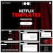 Netflix Style Powerpoint Template | Cinematic Black & Red (digital ...