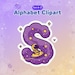 Space Alphabet Clipart – Galaxy Letters A–Z (PNG SVG EPS) Digital ...