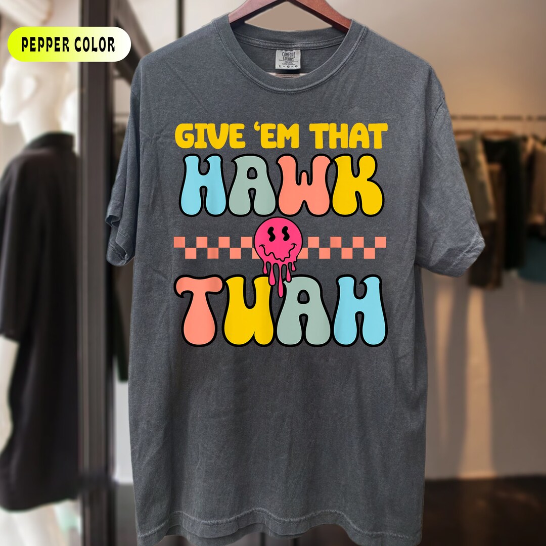 Hawk Tuah Funny Viral Humor Meme Video Tee Shirt - Etsy