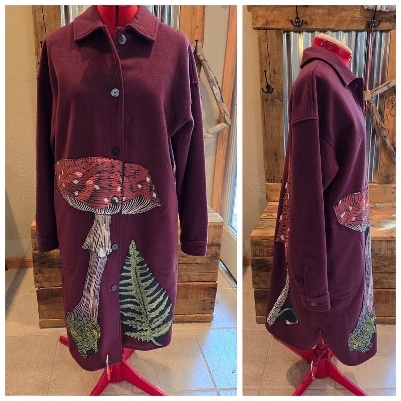 Mushroom Jacket - Etsy