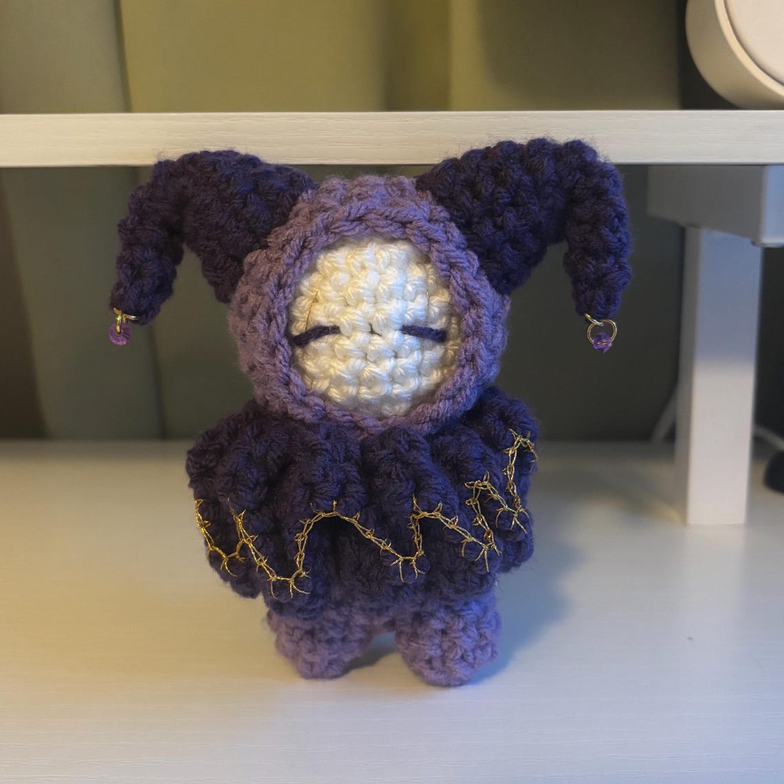 Crochet Pattern – Mini Whimsical Jester/clown Plushie – PDF Amigurumi ...