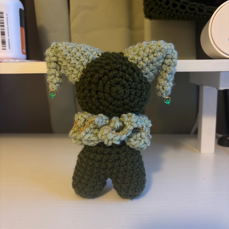 Crochet Pattern – Whimsical Jester/clown Plushie – PDF Amigurumi ...