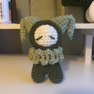 Crochet Pattern – Whimsical Jester/clown Plushie – PDF Amigurumi ...