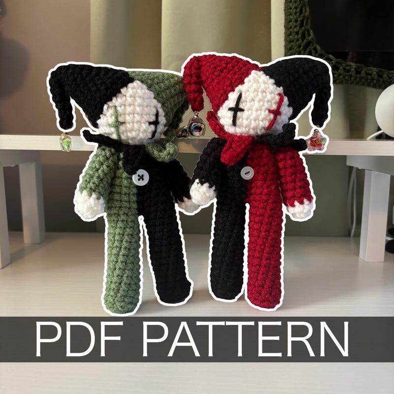 Crocheted Clown Patterns - Etsy