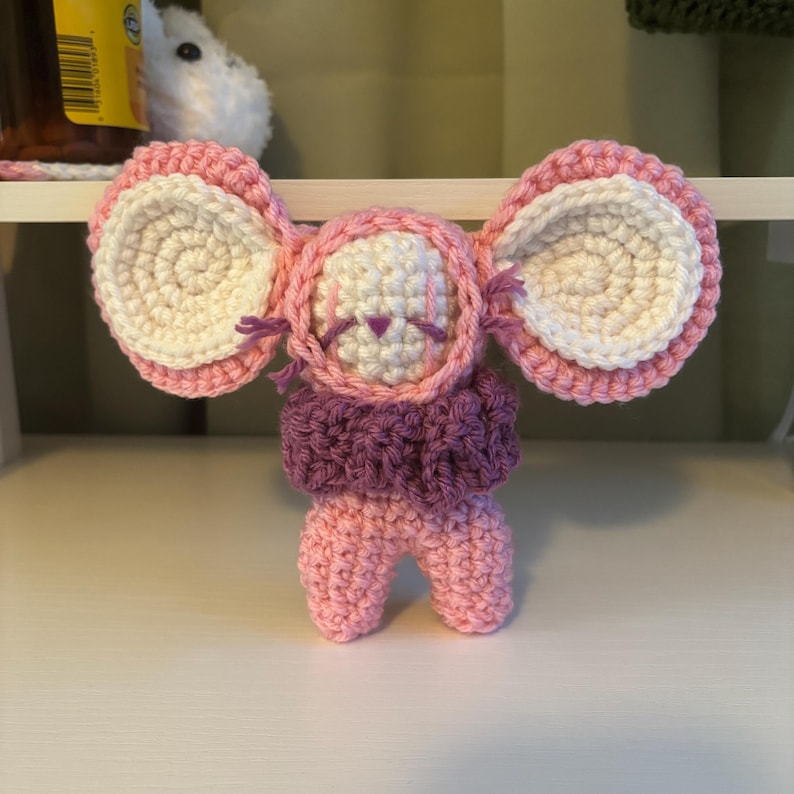 Crochet Pattern – Whimsical Mouse Jester/clown Plushie – PDF Amigurumi ...