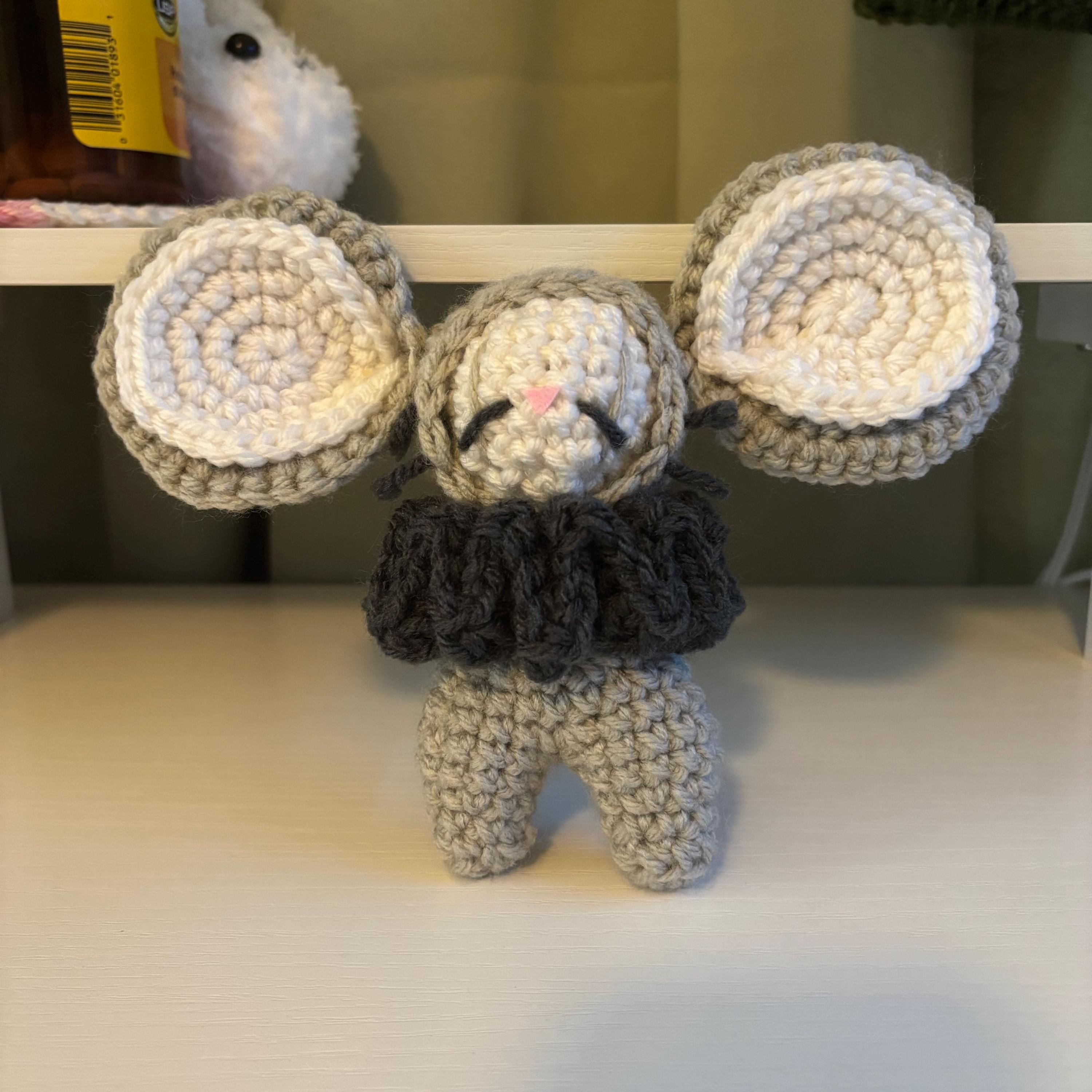 Crochet Pattern – Whimsical Mouse Jester/clown Plushie – PDF Amigurumi ...