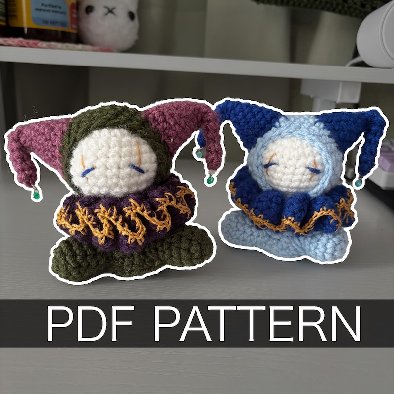 Crochet Amigurumi Jester - Etsy