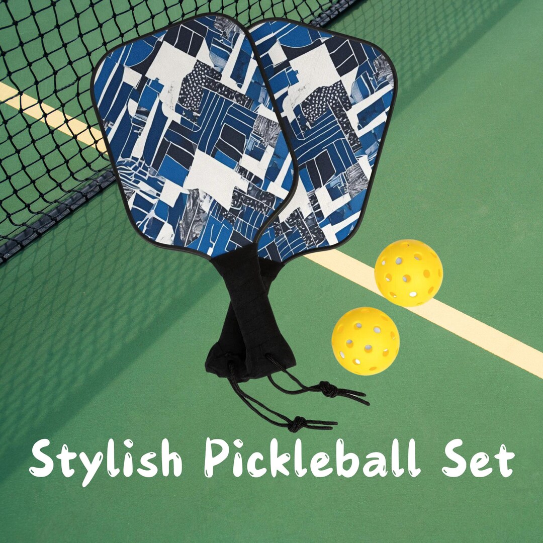 Pickleball Kit Set Fun Family Friends Outside Court Competition ...