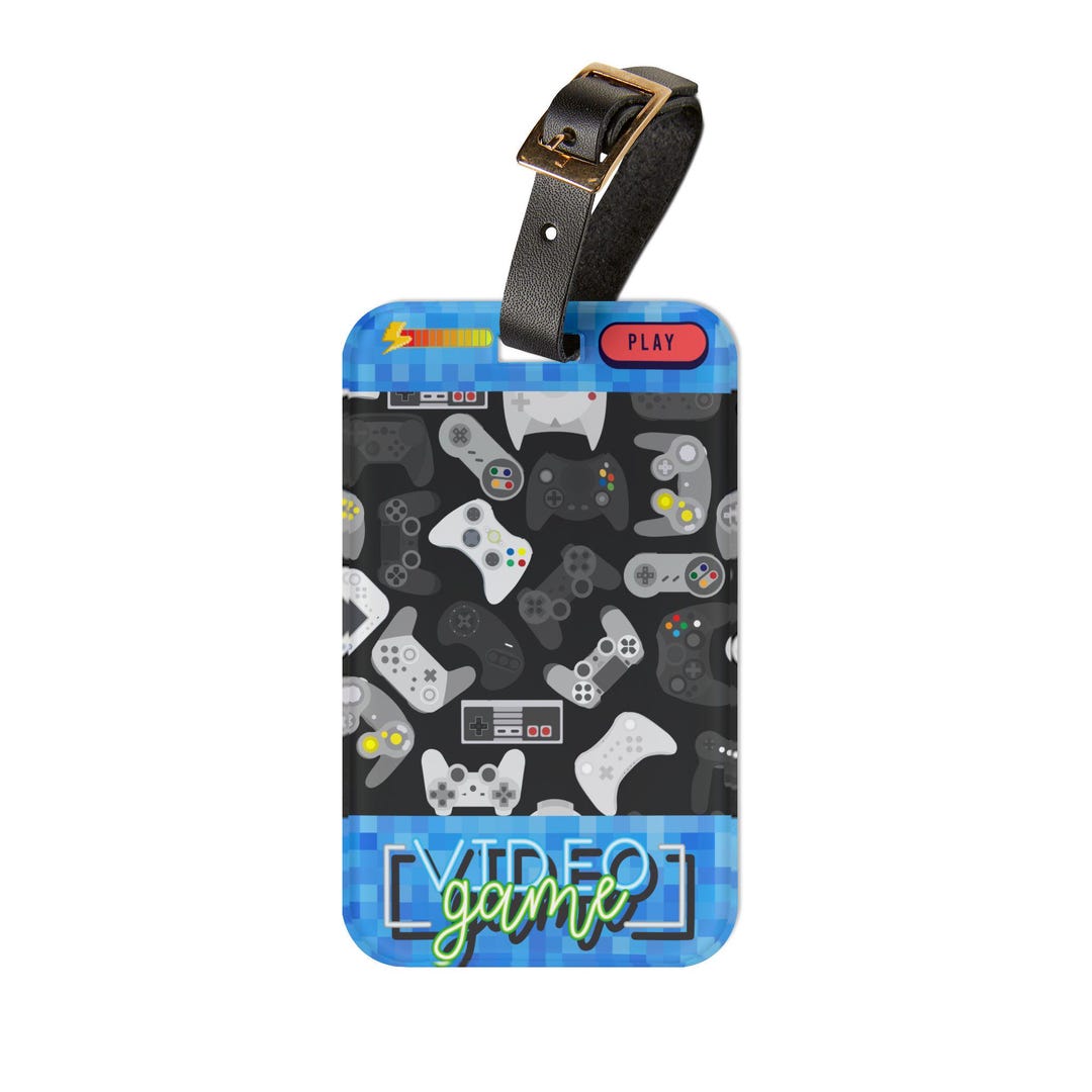 Gamer Luggage Tag, Video Game Controller Travel Bag Tag, Fun Gift for ...