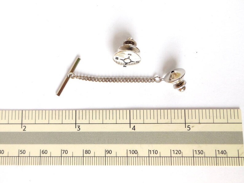 Sterling Compass Tie Tack, Travel Lapel Pin, Under 20, Traveler Jewelry ...