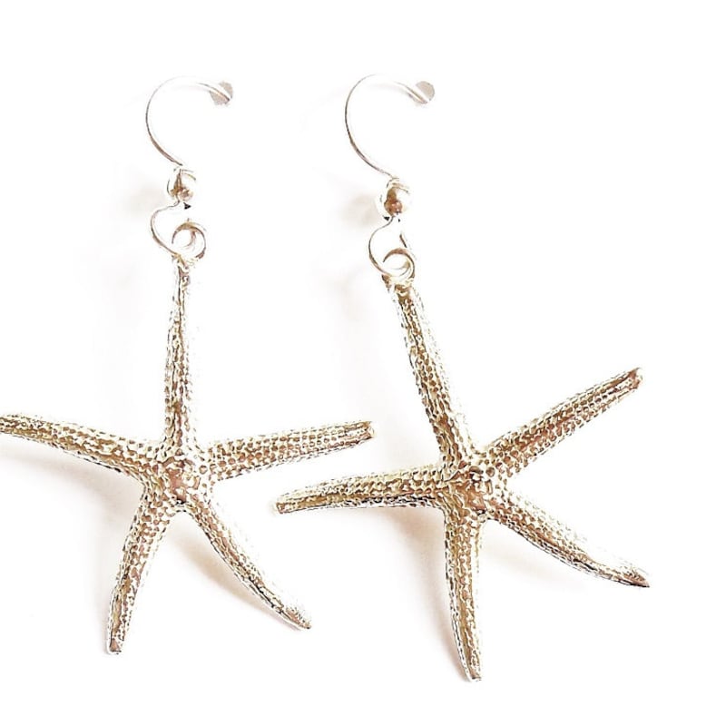 Starfish Earrings - Etsy
