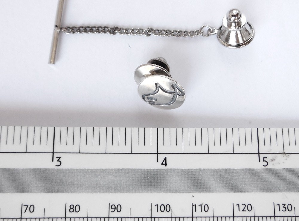 Sterling Orca Tie Tack Killer Whale Lapel Pin Under 15 - Etsy