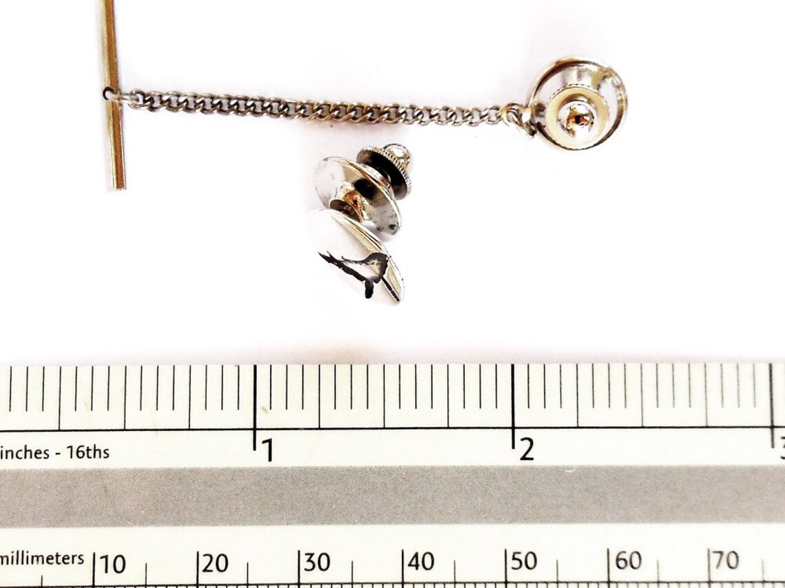 Sterling Whale Tie Tack, Humpback Whale Lapel Pin, Under 15, SCUBA ...