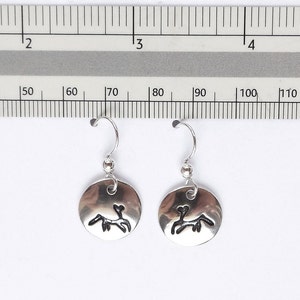 Sterling Puma Petroglyph Earrings, Cat Rock Art Jewelry, Archeology ...