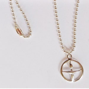 Sterling Flaming Chalice Charm, Unitarian Necklace, Coming of Age Gift ...