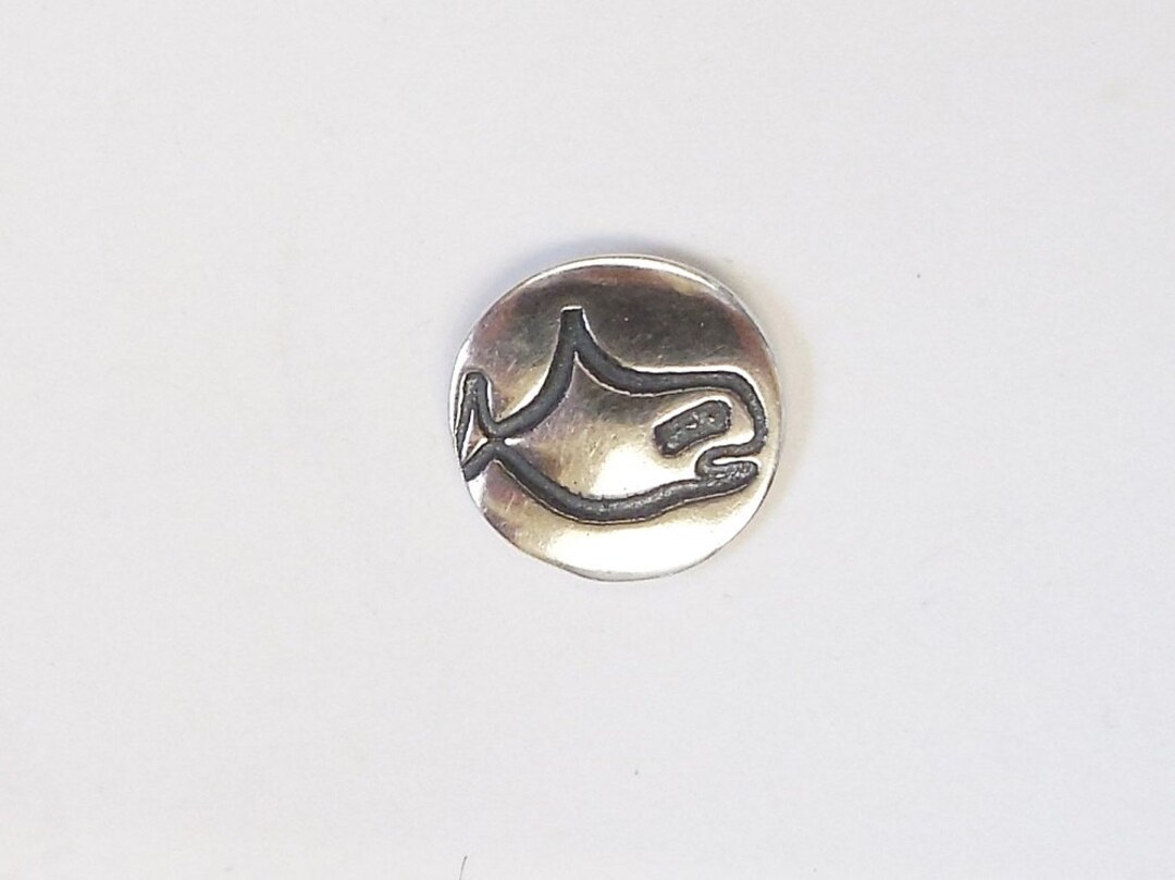 Sterling Orca Tie Tack, Killer Whale Lapel Pin, Under 15, Alaska ...