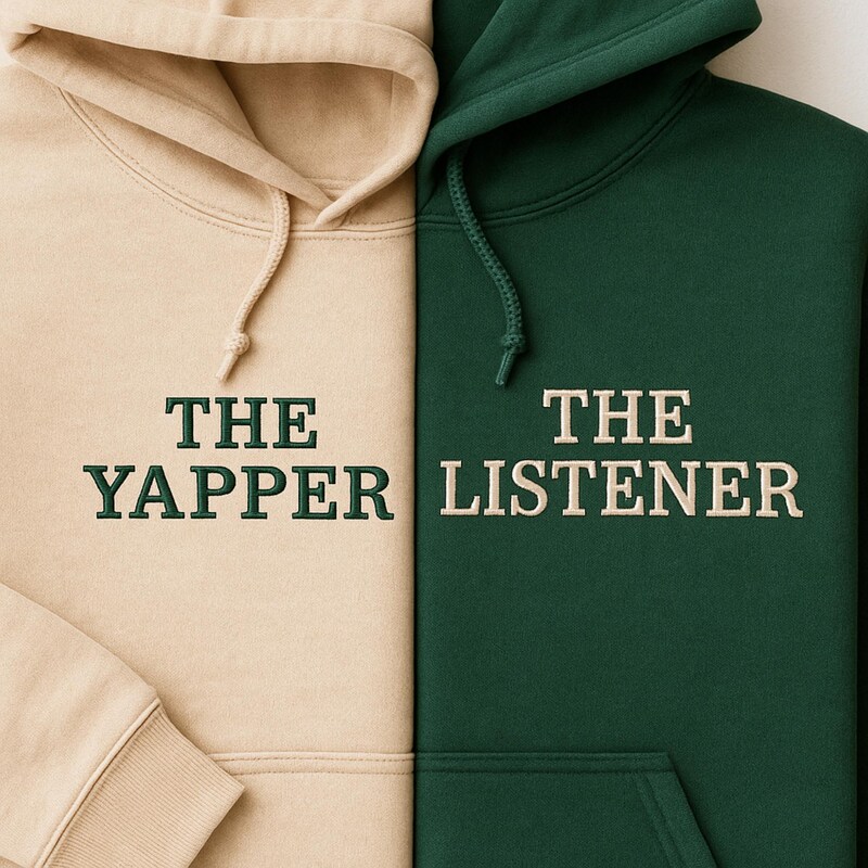 The Yapper and Listener - Etsy