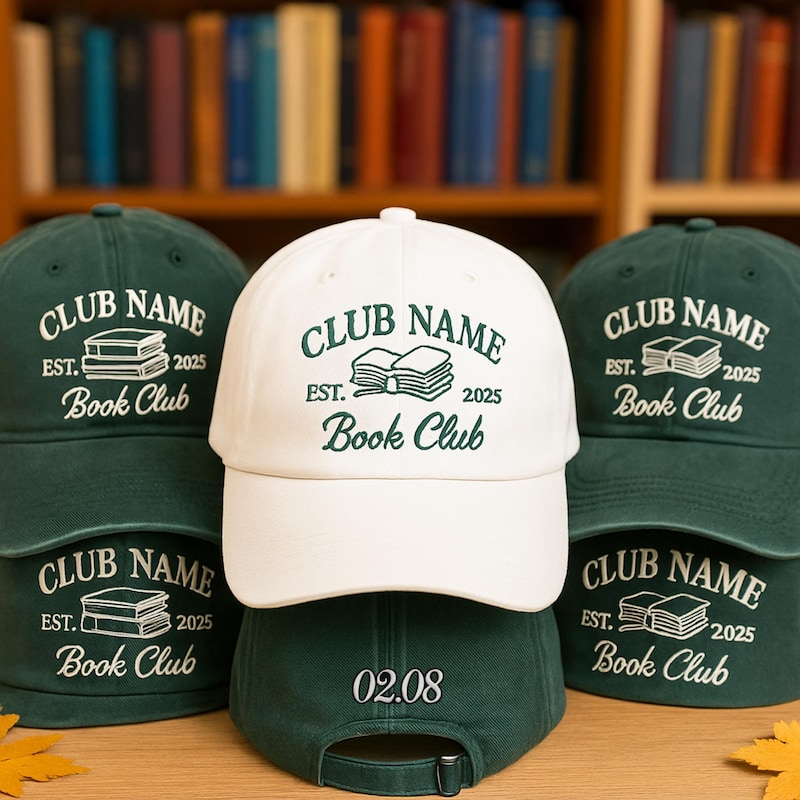 Book Club Truckers Hat - Etsy