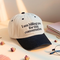 I'm Billing You for This Conversation Hat, Embroidered Vintage Hat ...