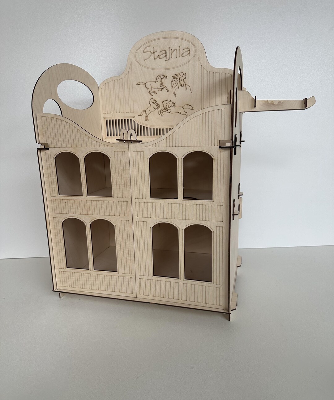 Hobby Horse Stand - Wooden Stable for 2 Horses - Handmade - Etsy