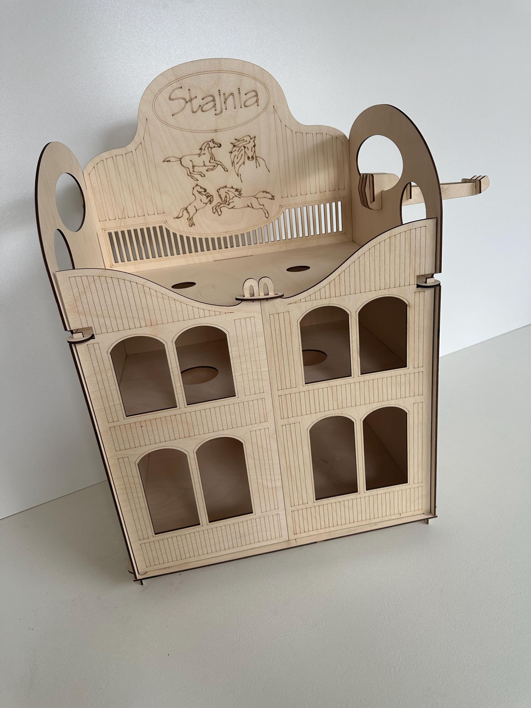 Hobby Horse Stand - Wooden Stable for 2 Horses - Handmade - Etsy