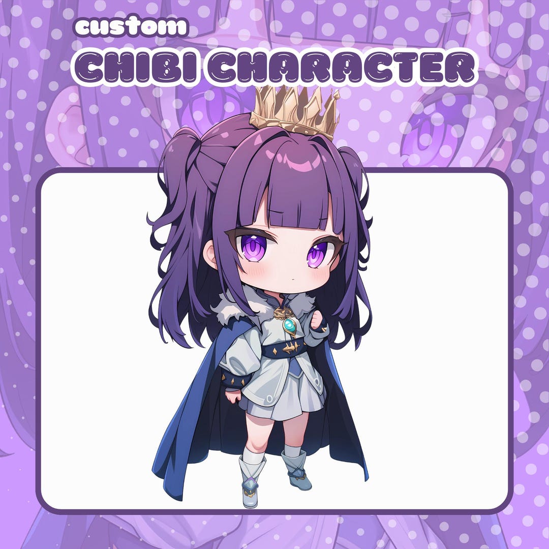 Custom Chibi Character Custom Chibi Commission Couple Chibi Christmas ...