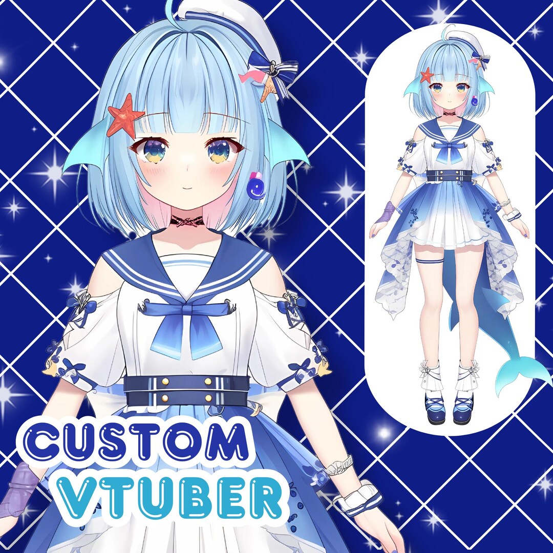 Custom Live2d Vtuber Commission Custom Vtuber Model Vtuber For