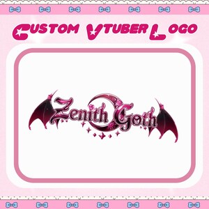 Custom Vtuber Logo, Vtuber Logo, Vtuber Asset, Vtuber Model, Logo ...