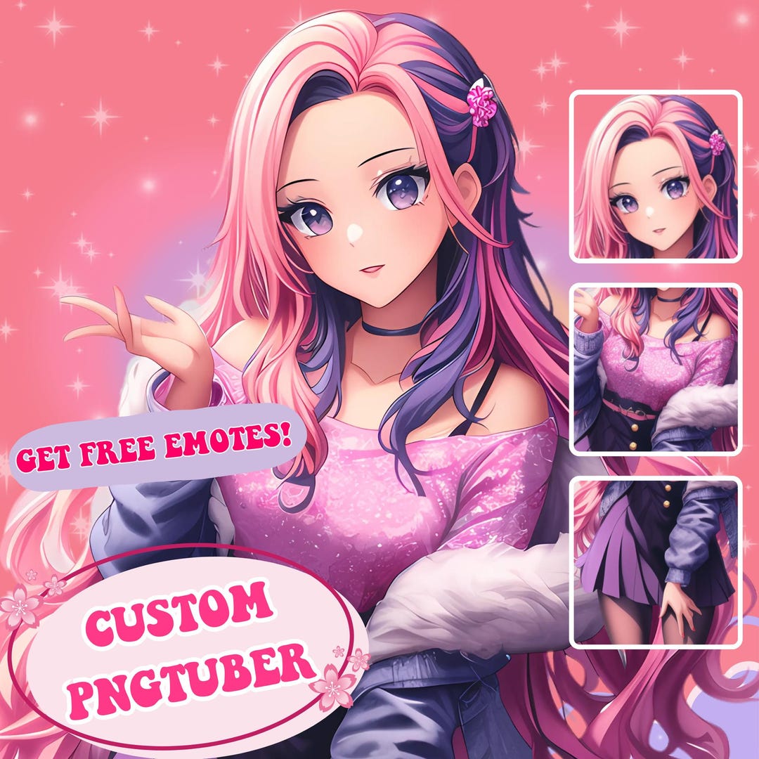 Custom PNGTUBER, Pngtuber, Png Tuber, Twitch Pngtuber, Pngtuber Plus ...
