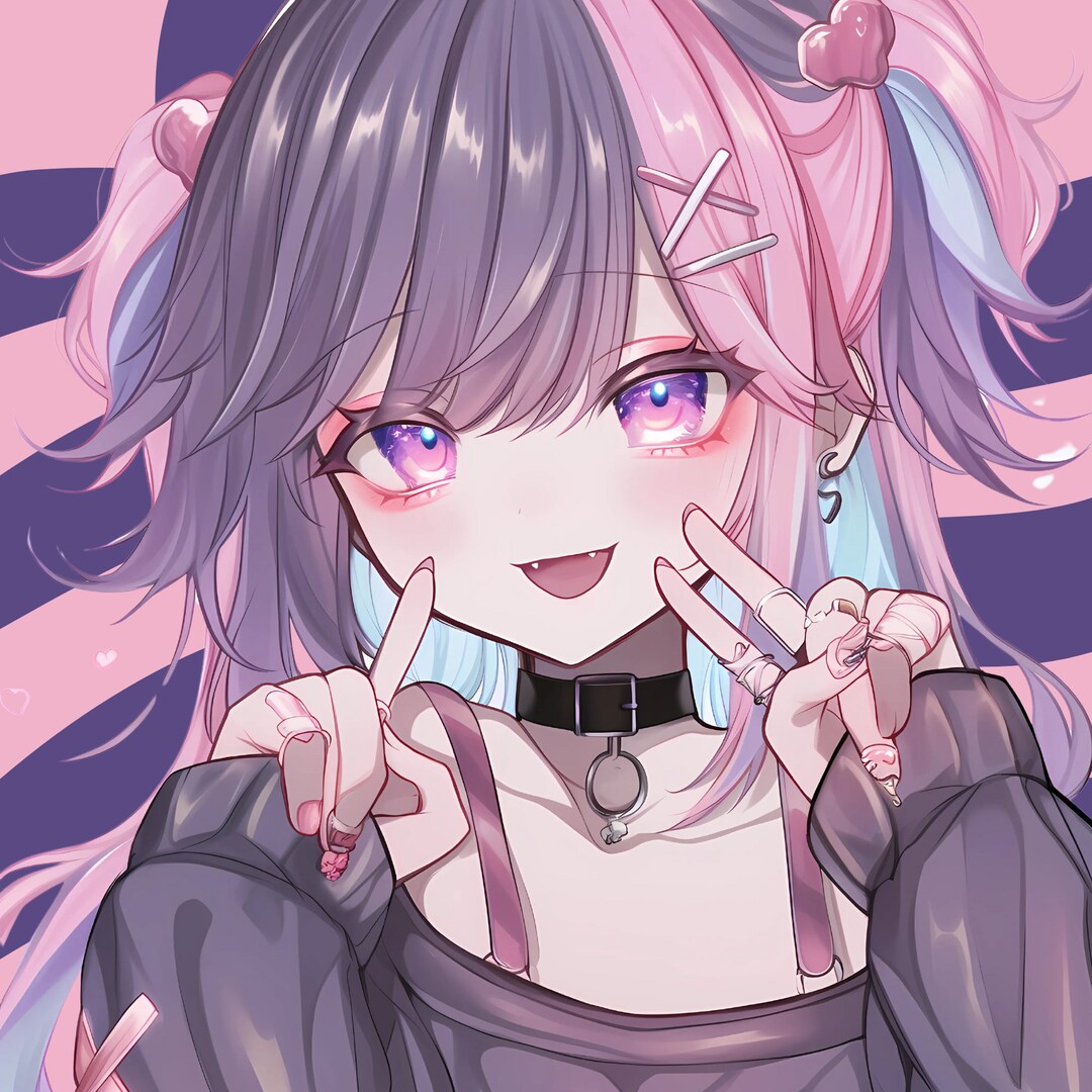 CUSTOM Anime PFP PFP Commission, Pfp for Twitch, Anime Character ...